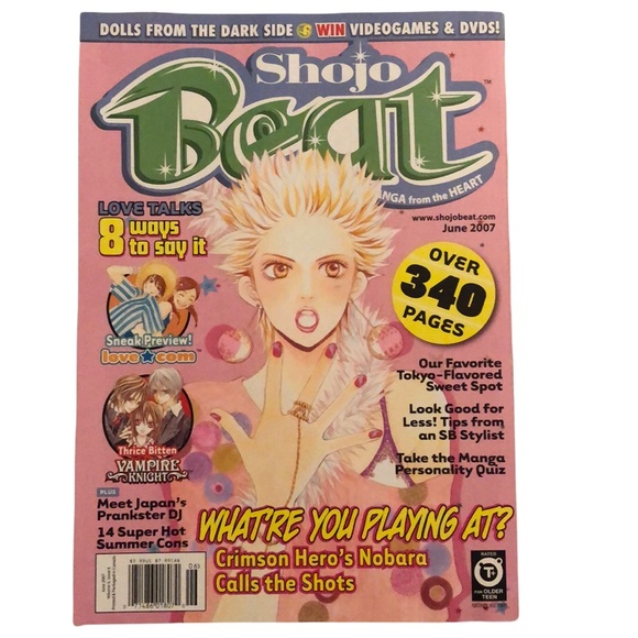 Viz Media | Other | Shojo Beat Magazine June 207 Volume 3 Issue 6 ...